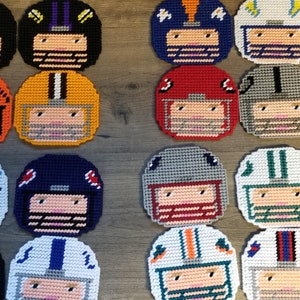 NFL Helmet Magnets/coasters - Etsy