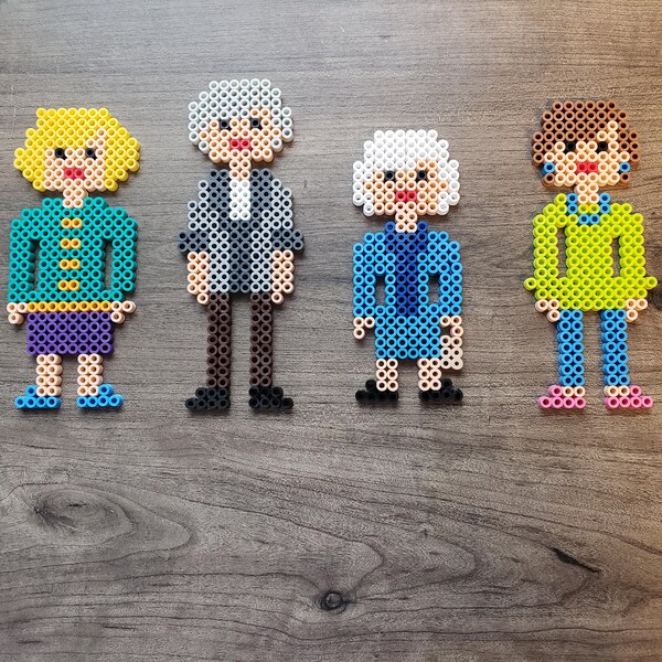Perler Bead Christmas Ornaments - Etsy