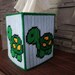 Turtle Tissue Box Cover - Etsy