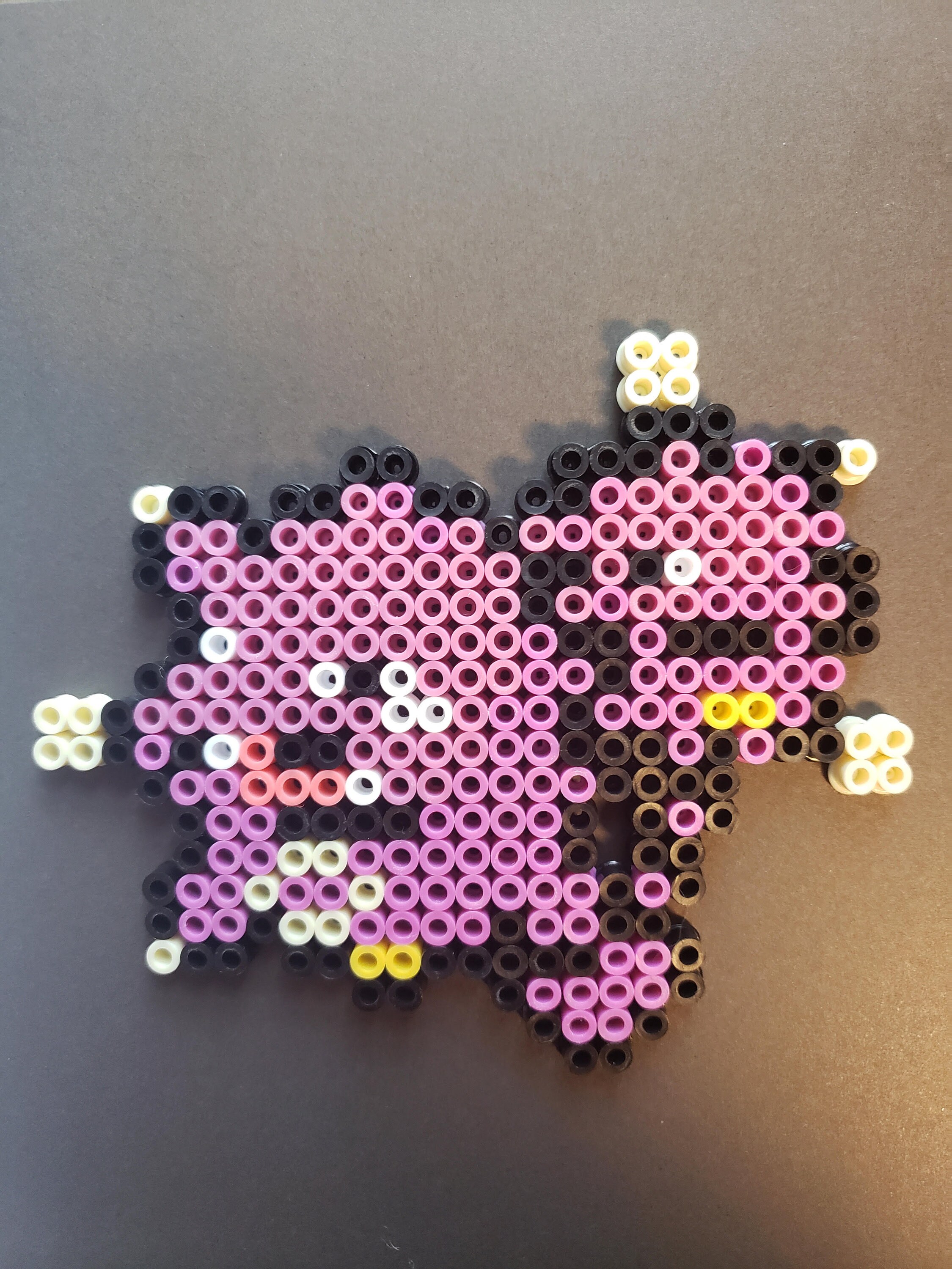 Set of 2 Koffing Evolution Perler Bead Magnets | Etsy