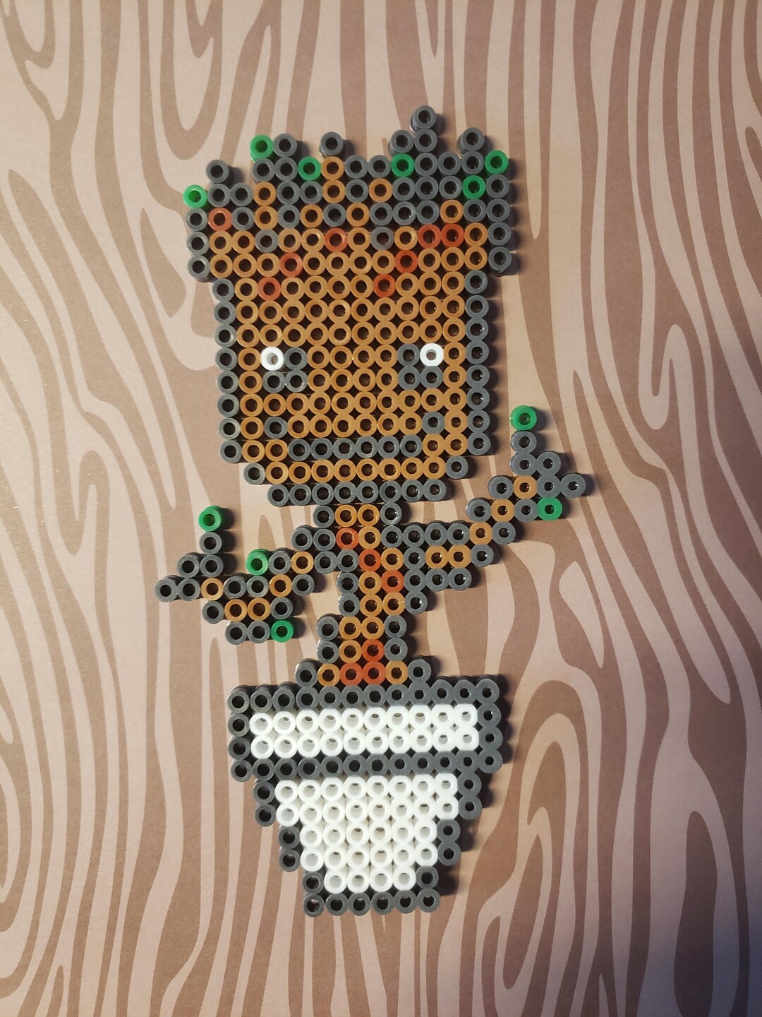 Baby Groot Perler Beads - Etsy