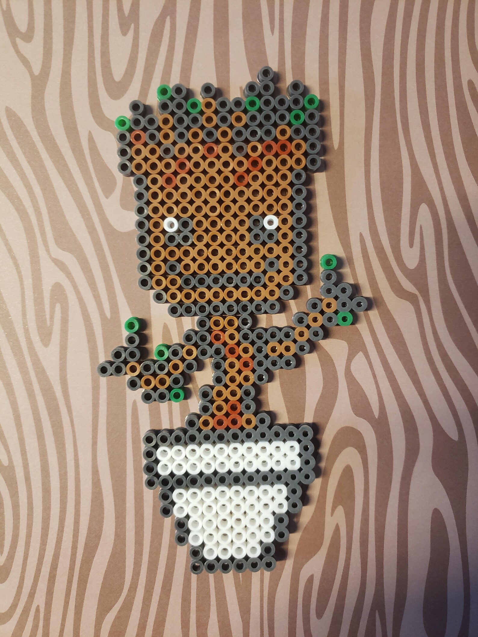 Baby Groot Perler Beads - Etsy