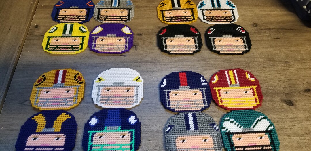 NFL Helmet Magnets/coasters - Etsy