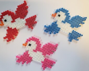 Perler Bead Blue Jays - Etsy