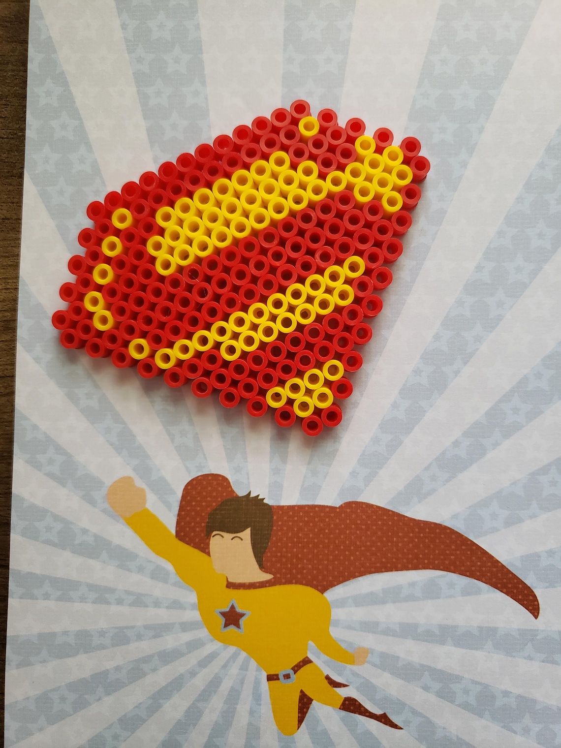 Super Hero Perler Bead Magnets | Etsy