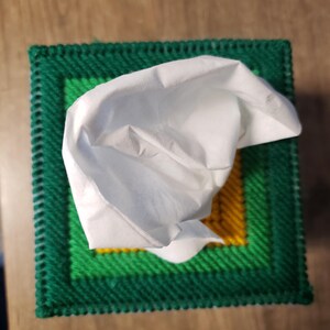 Turtle Tissue Box Cover - Etsy