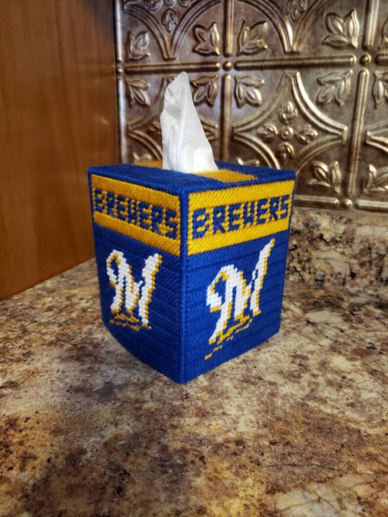 MLB Tissue Box Covers All Teams Available | Etsy