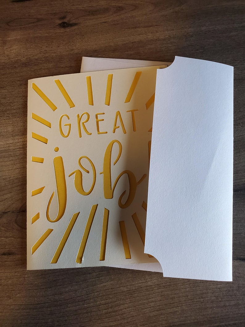 Great Job Card | Etsy