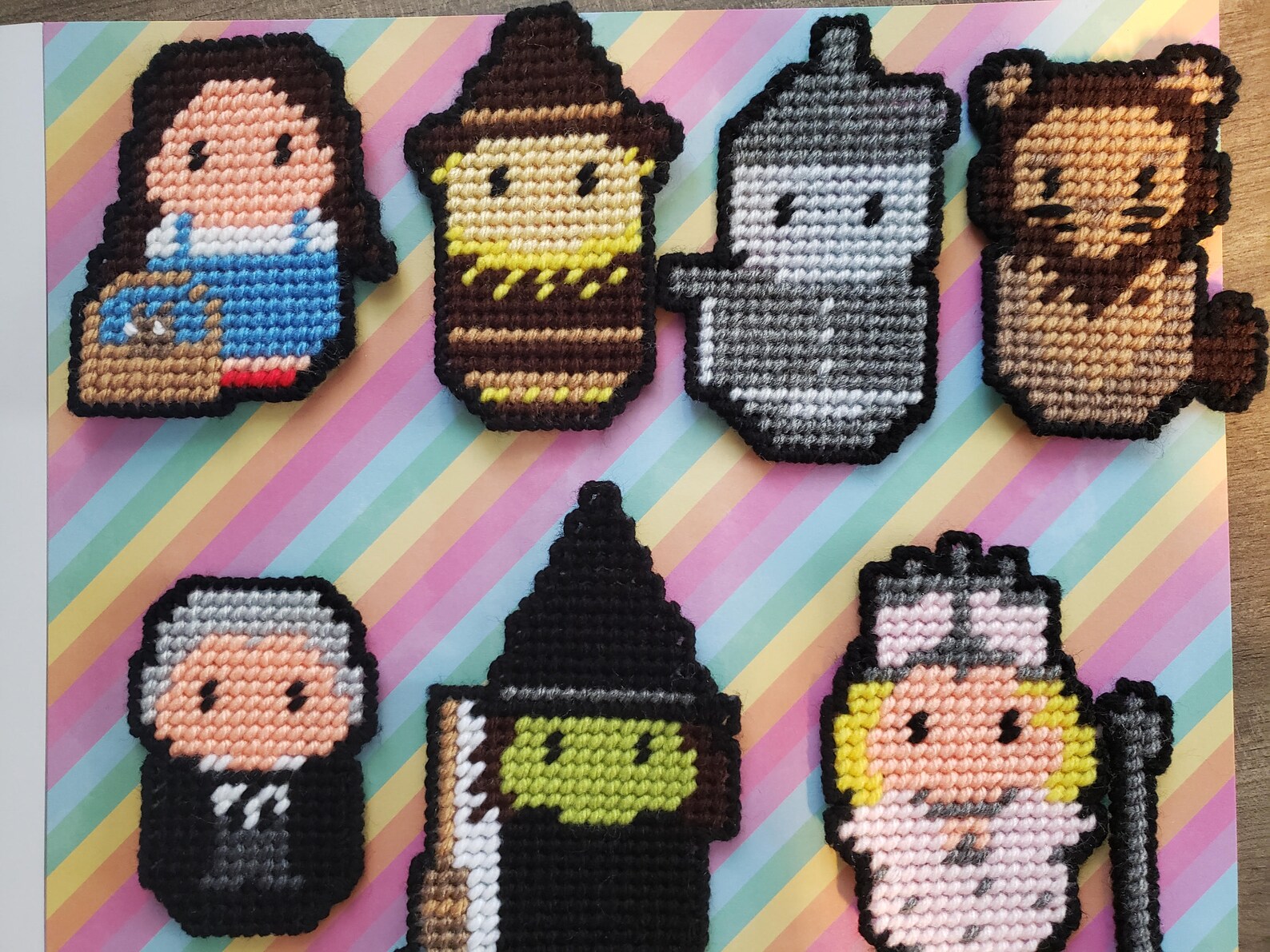 Set of 7 Wizard of Oz Chibis | Etsy