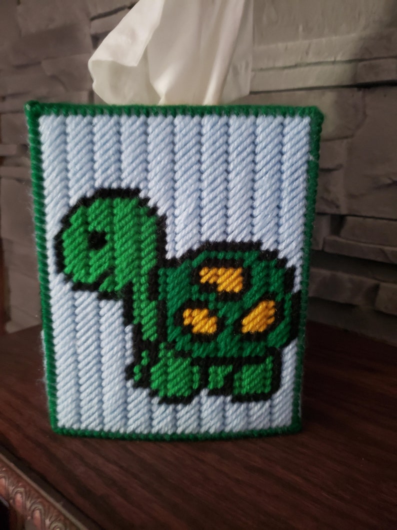 Turtle Tissue Box Cover - Etsy