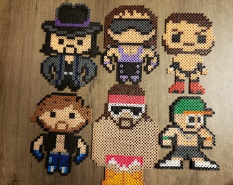 Perler Bead Wwe - Etsy