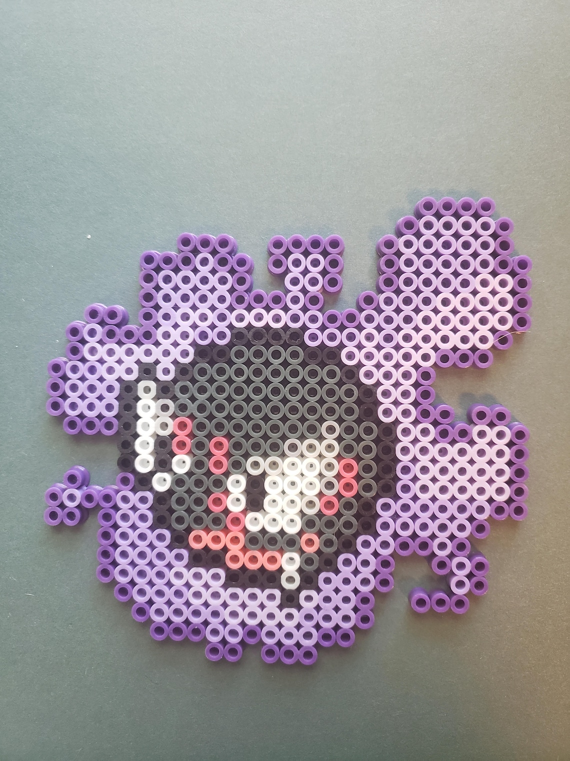 Set of 3 Gastly Evolution Perler Bead Magnets | Etsy