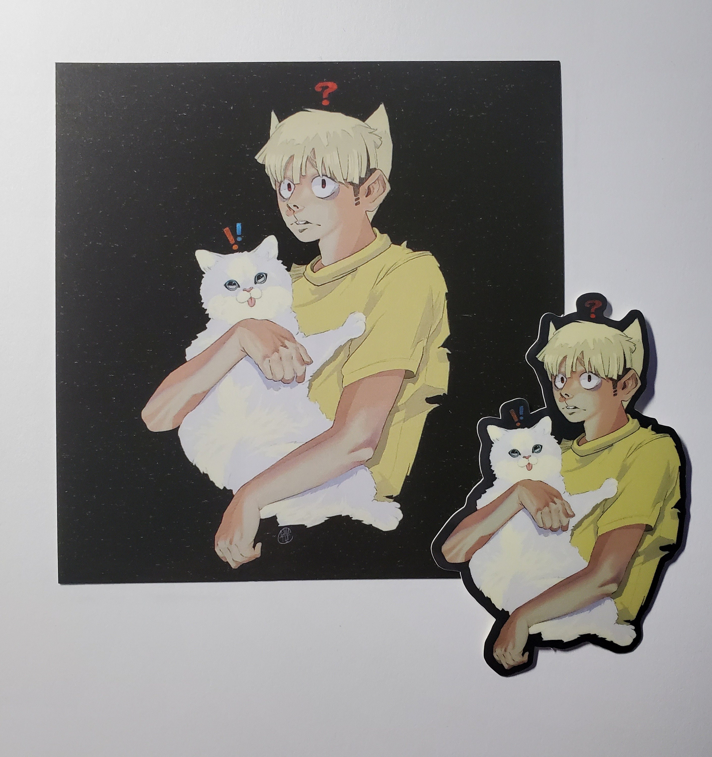 Mullet OC: Vinyl Sticker - Etsy