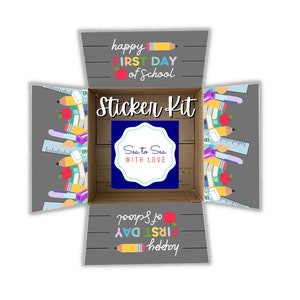 Care Package Flaps/care Package Sticker Kit/deployment Care Package ...