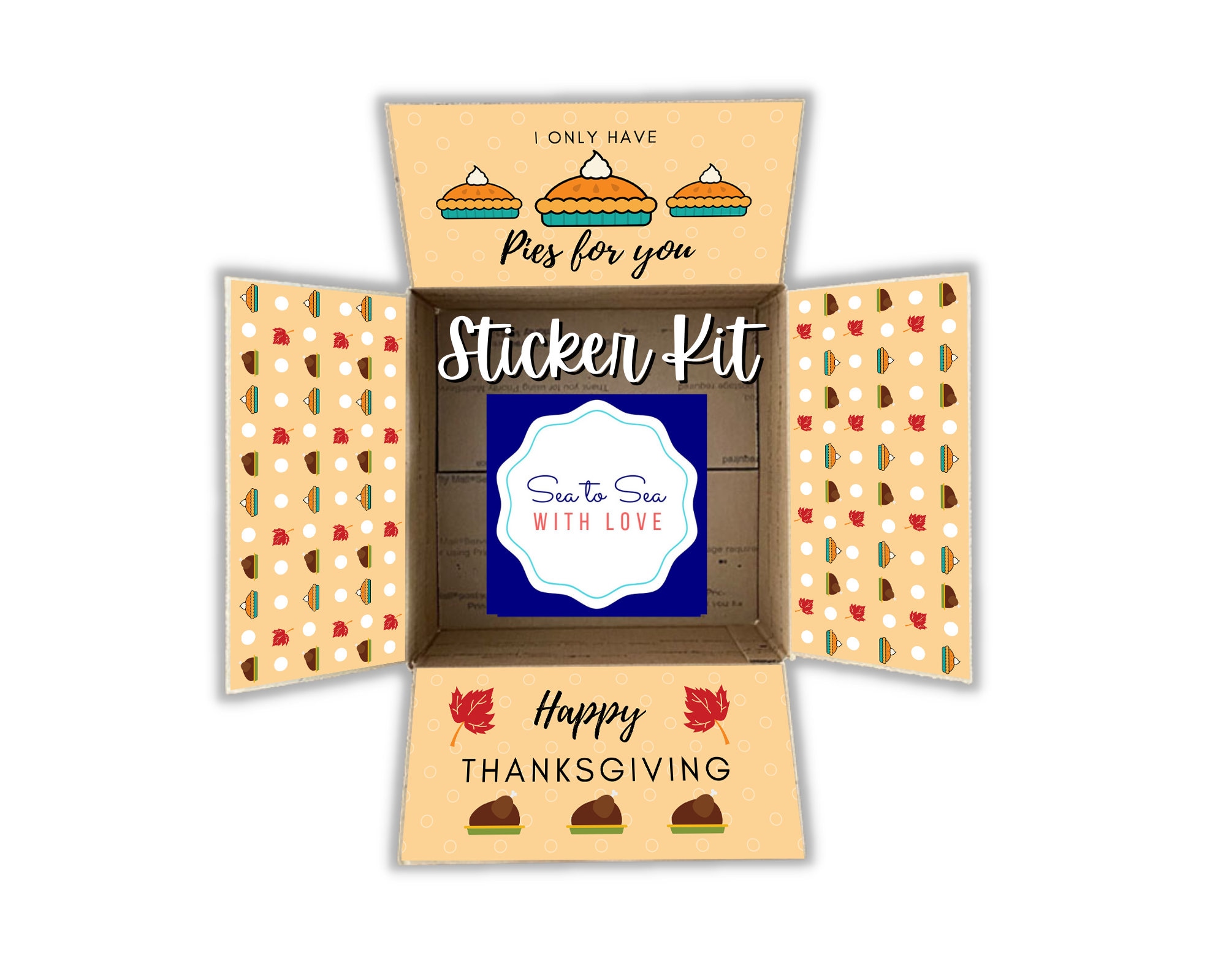 Care Package Flaps Care Package Sticker Kit Deployment Care - Etsy