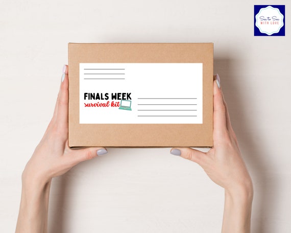 Shipping Label Care Package Address Sticker Address Label - Etsy