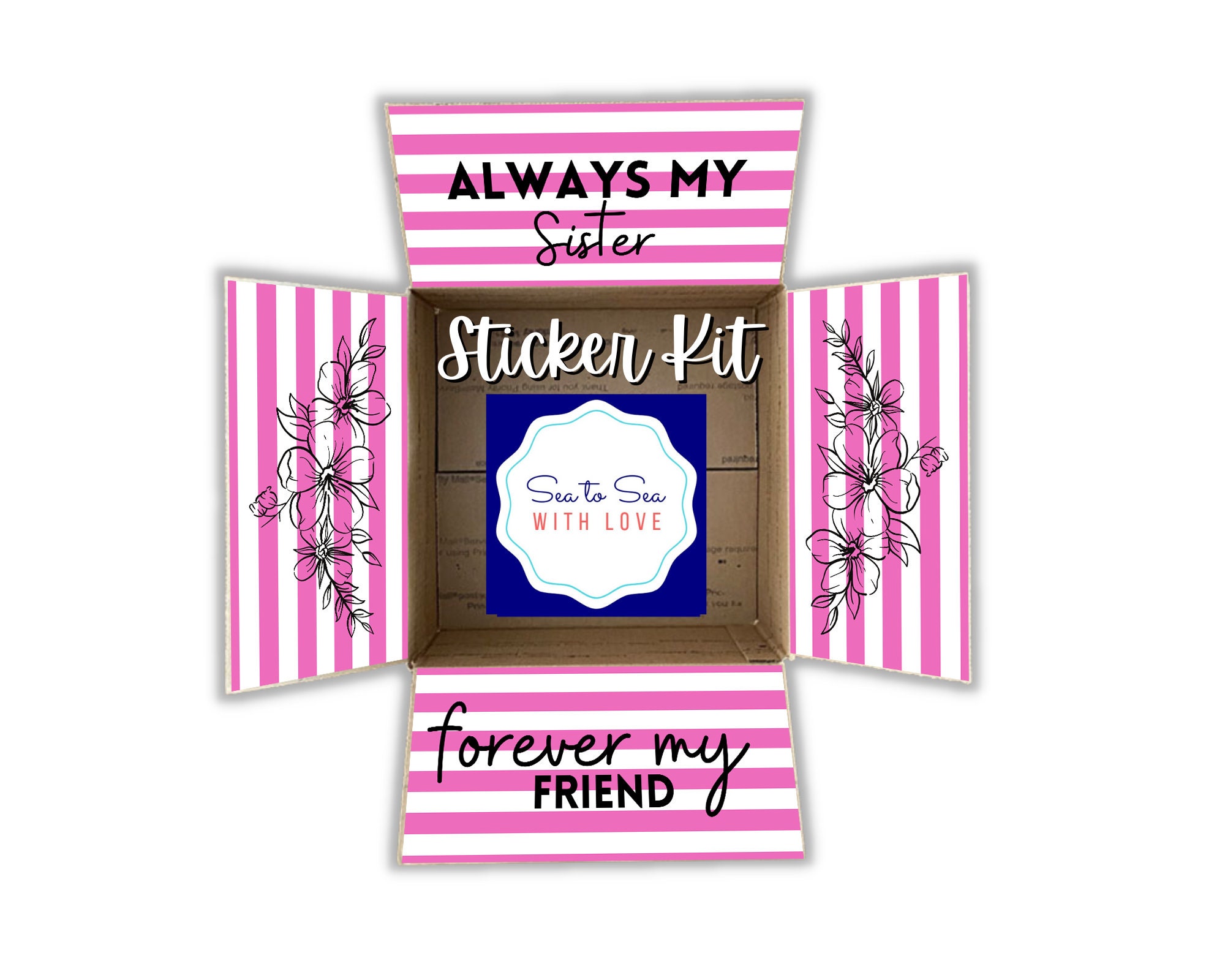Care Package Flaps, Care Package Sticker Kit, Deployment Care Package ...