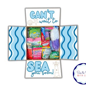 Instant Download Printable Care Package Flaps, Care Package Sticker Kit ...