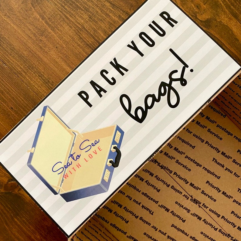 Care Package Flaps Care Package Sticker Kit Deployment Care | Etsy