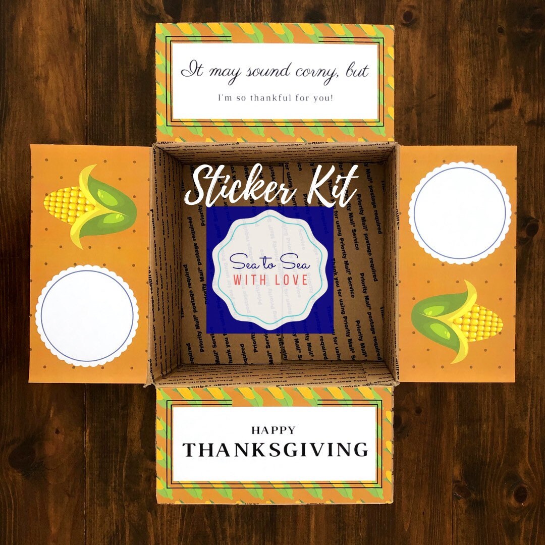 Care Package Flaps Care Package Sticker Kit Deployment Care | Etsy