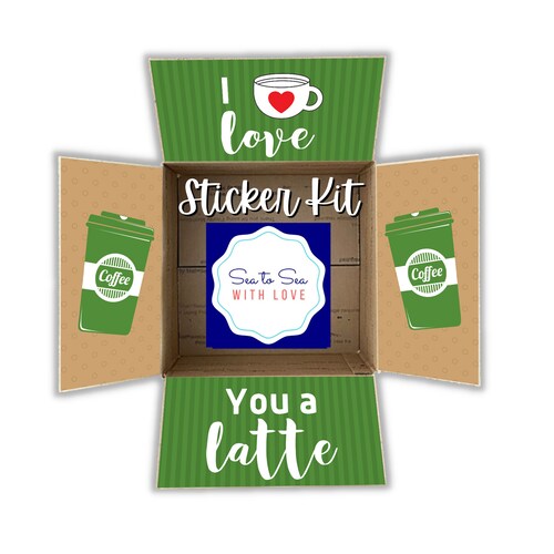 Care Package Sticker Kit Main | Etsy
