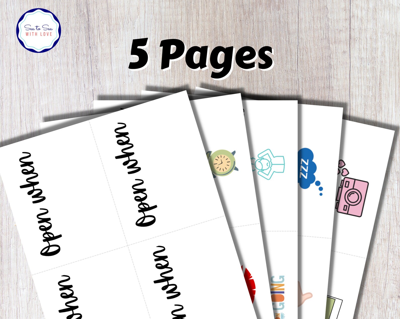 Open When Letters Printable/open When Envelopes/open When - Etsy