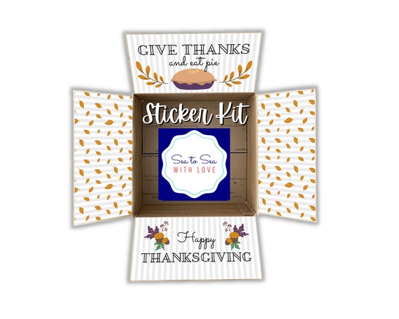 Care Package Flaps Care Package Sticker Kit Deployment Care | Etsy
