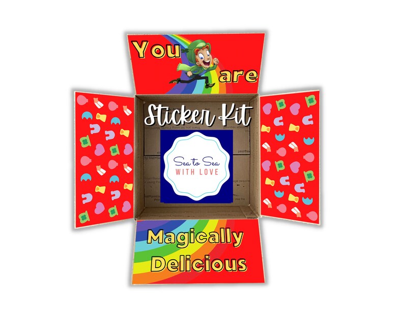 Care Package Flaps, Care Package Sticker Kit, Deployment Care Package ...