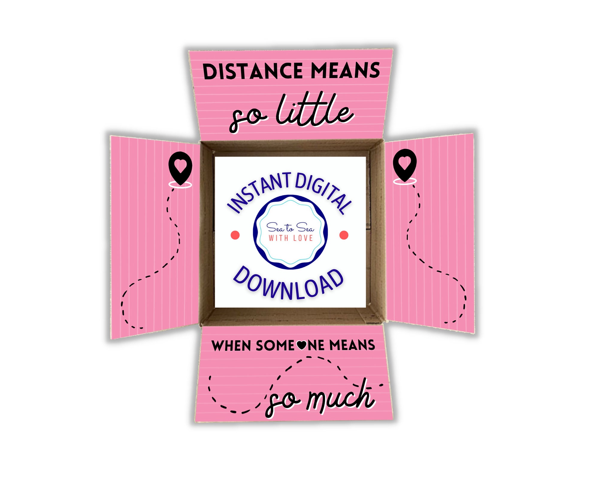 Instant Download Printable Care Package Flaps Care Package - Etsy