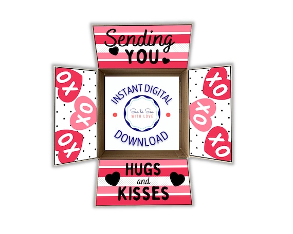 Valentine's Day Instant Download Printable Care Package | Etsy