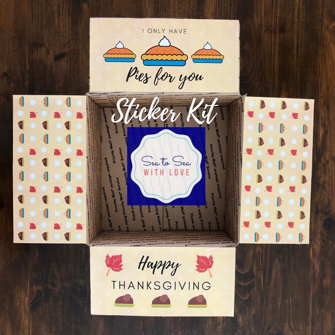 Care Package Flaps Care Package Sticker Kit Deployment Care | Etsy