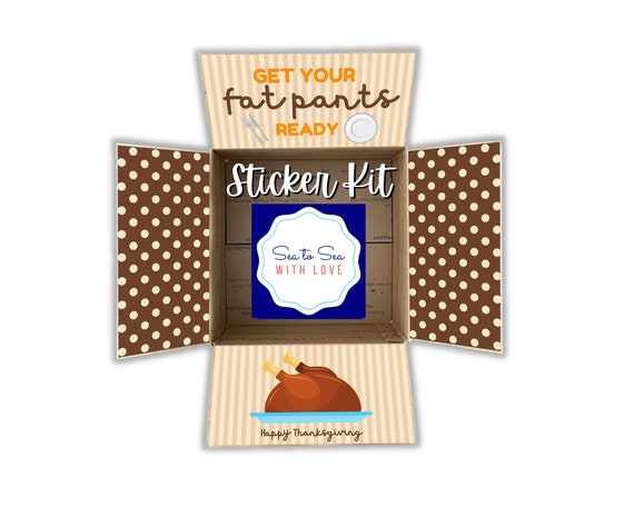 Care Package Flaps Care Package Sticker Kit Deployment Care - Etsy