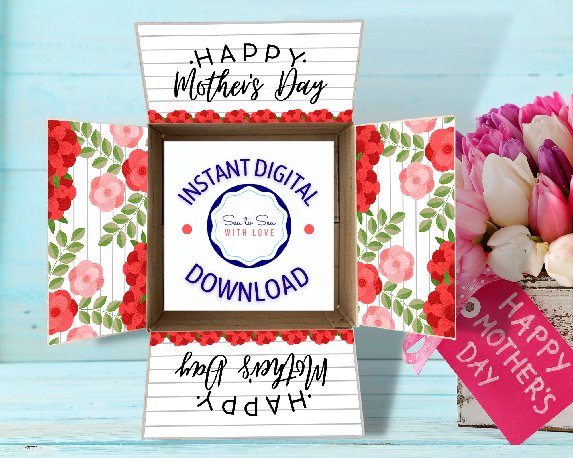 Mother's Day Instant Download Printable Care Package | Etsy