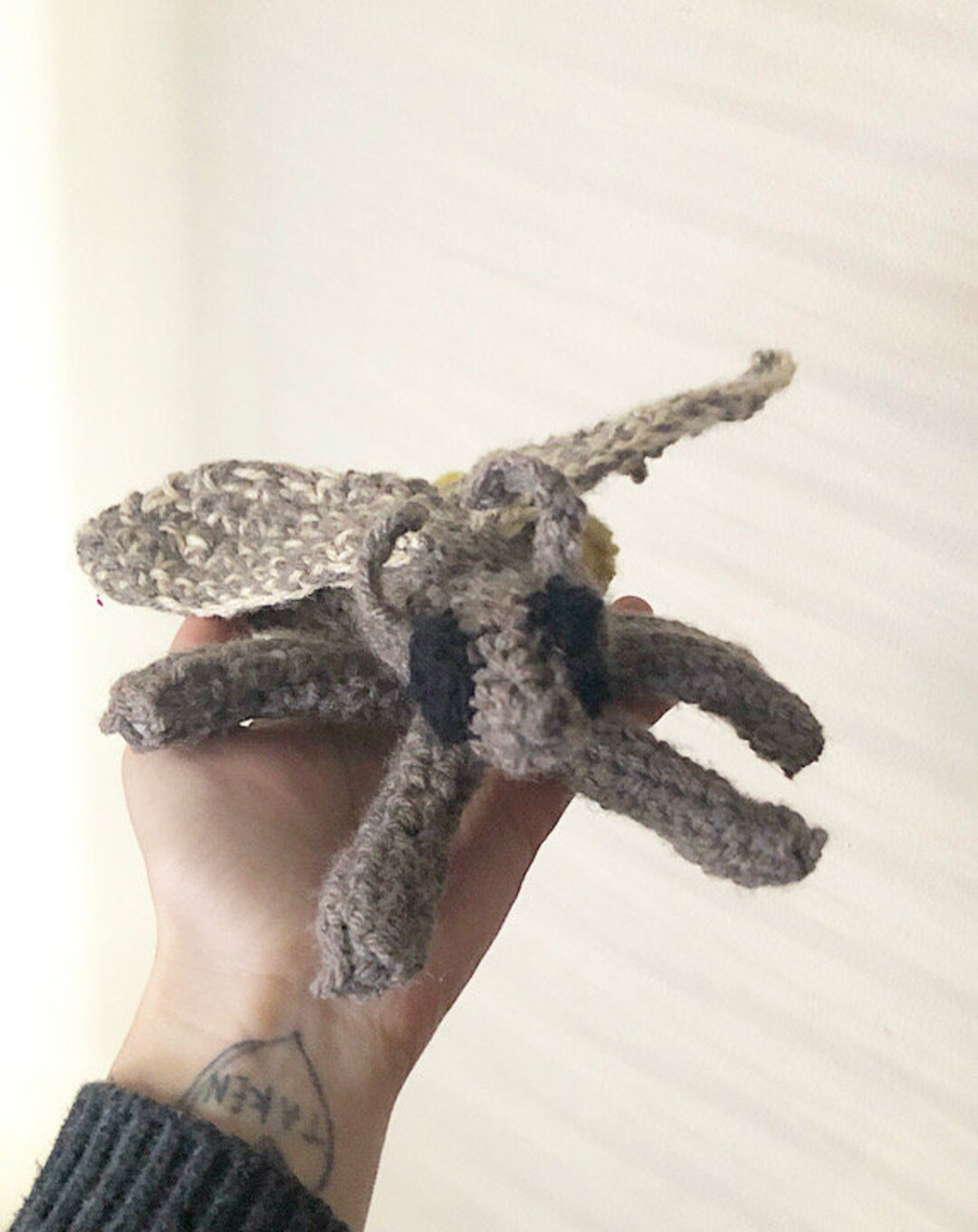 Crochet Crochet Stuffed Animal Amigurumi Moth Entomology Moth Insect ...