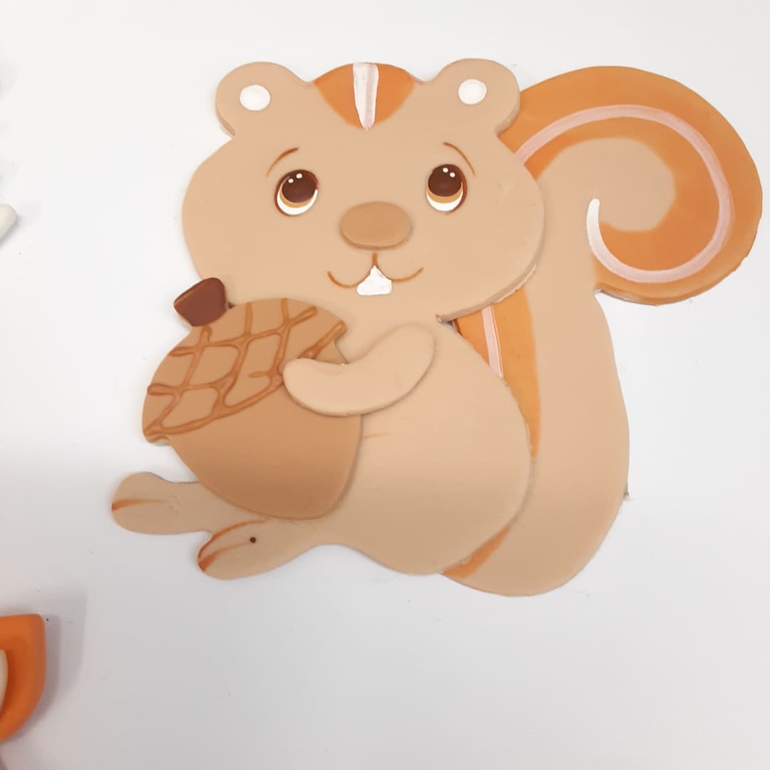 Woodland Squirrel Cookie Cutter, Woodland Animals Cupcake Topper Cutter ...