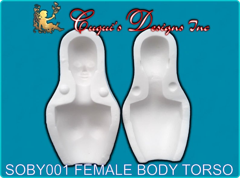 Female Torso Silicone Mold, Torso Girl Mold, Fondant Doll, Sweet ...