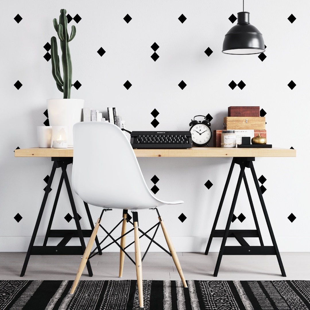 Diamond Wall Decals, Removable HANDMADE - Etsy