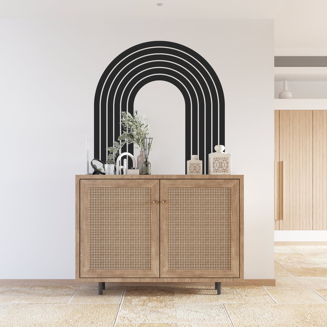 Boho Rainbow Arch SVG Cut File, Wall Decal — INSTANT DOWNLOAD - Etsy