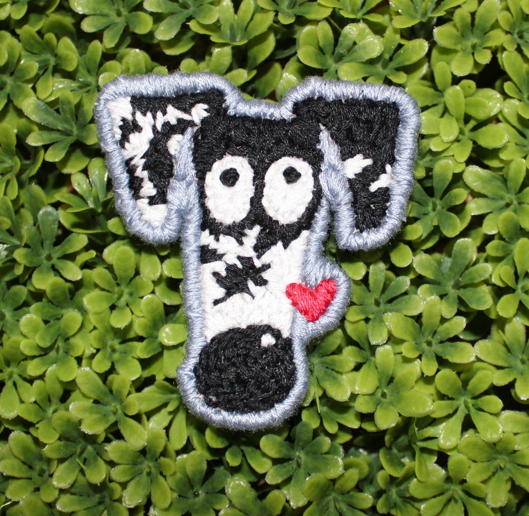 Greyhound Patch, Hand Embroidered Dog Patch, Rooinghound - Etsy