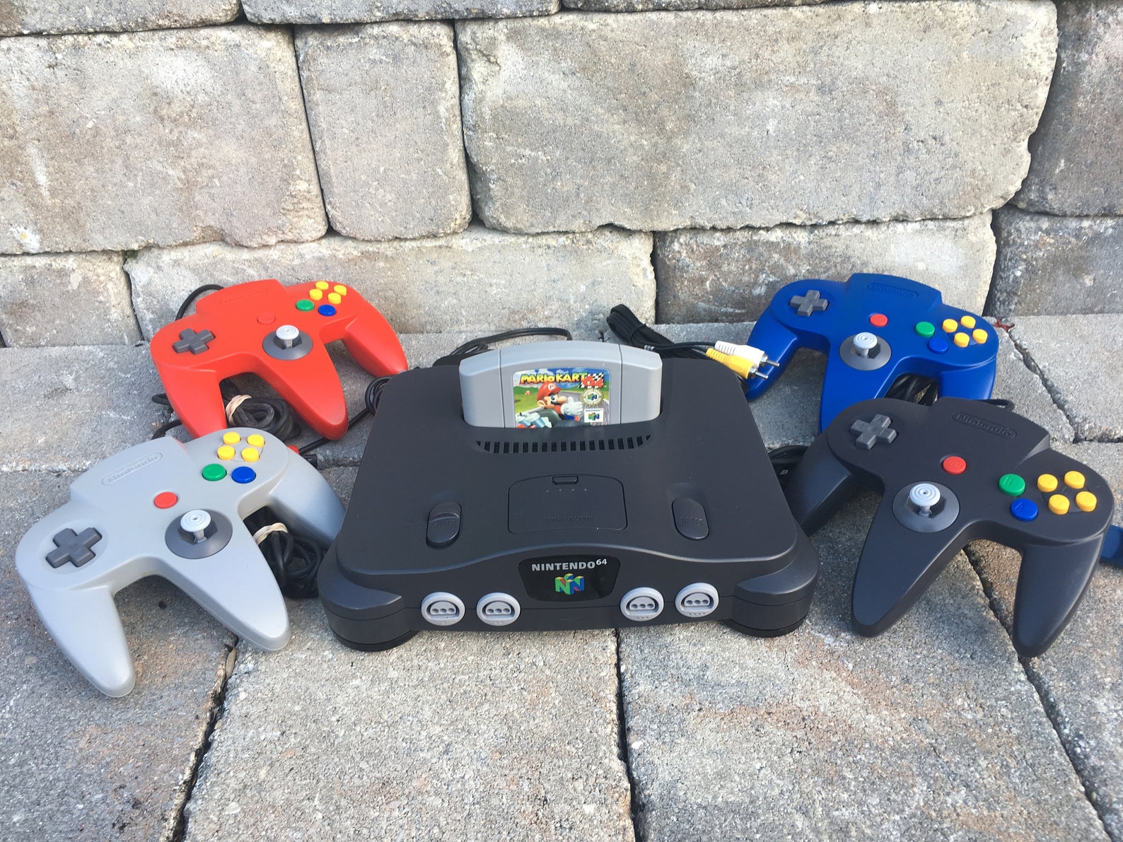 N64 Nintendo 64 Console With OEM Original CONTROLLERS! Choose ...