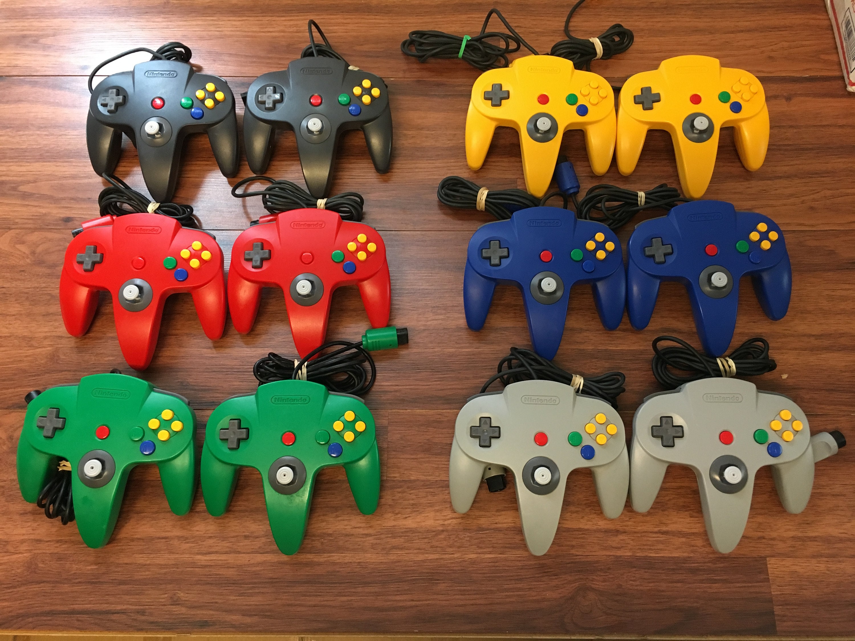 Nintendo 64 Controller Colors