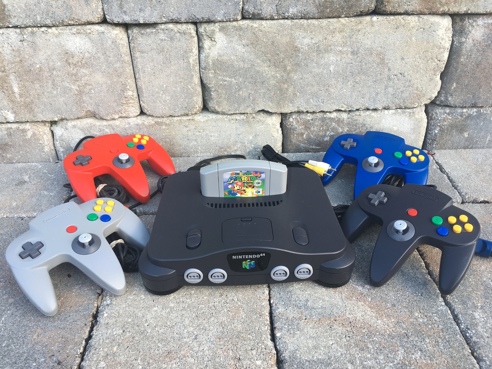 N64 Nintendo 64 Console With OEM Original CONTROLLERS! Choose ...