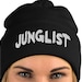 Junglist Dnb Beanie, Drum N Bass Head Edm Rave Headbang Skull Cap ...
