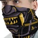 Ninja Face Mask Neck Gaiter Cyberpunk Armor High Tech Futuristic ...