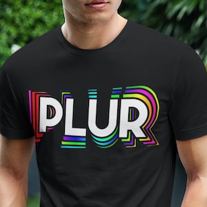Plur Shirt Rave Kandi Edm Outfit Top Clothes Clothing Peace Love Unity ...