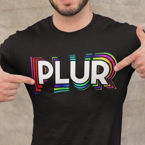 Plur Shirt Rave Kandi Edm Outfit Top Clothes Clothing Peace Love Unity ...