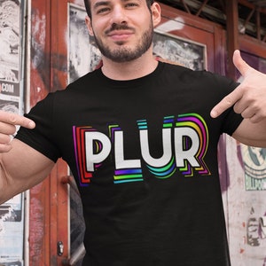 Plur Shirt Rave Kandi Edm Outfit Top Clothes Clothing Peace Love Unity ...