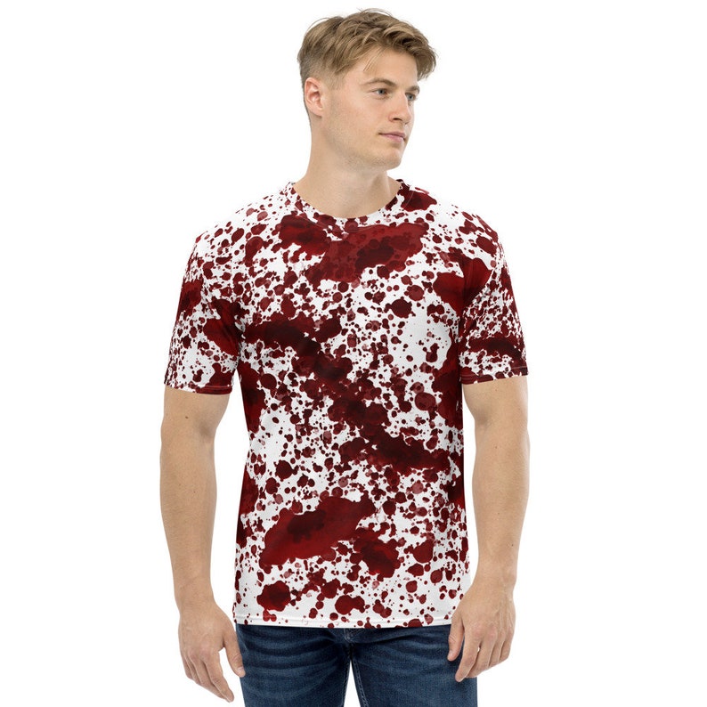 Blood Splattered Shirt Bloody Halloween Vampire Costume - Etsy