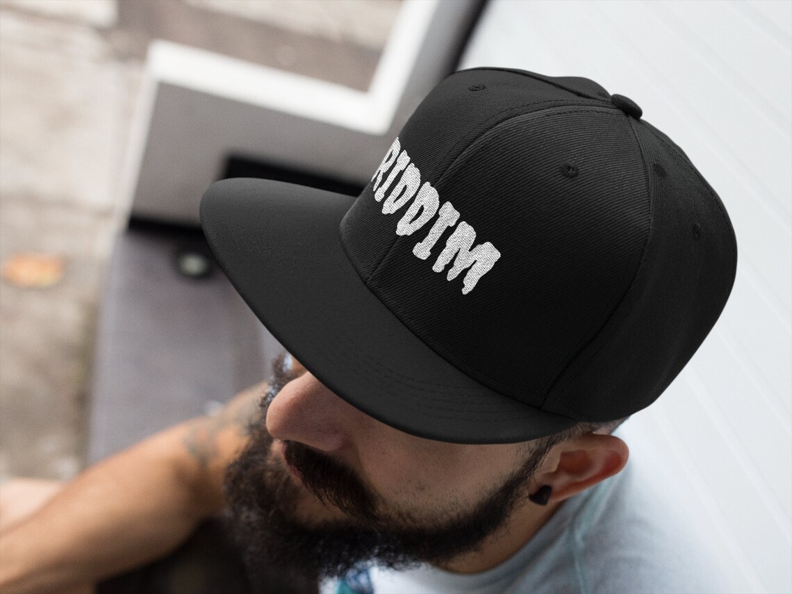 Riddim Hat Dubstep Rave Edm Snapback Bass Head Music Trap Wub | Etsy