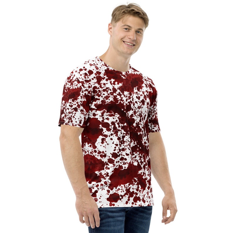 Blood Splattered Shirt Bloody Halloween Vampire Costume - Etsy